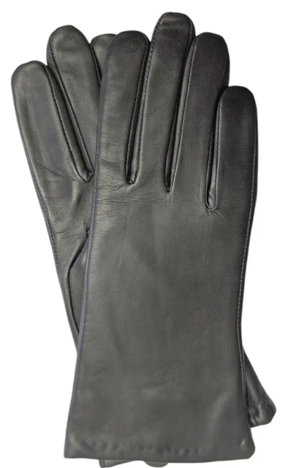 Black Plain Leather Glove – Reids of Milngavie